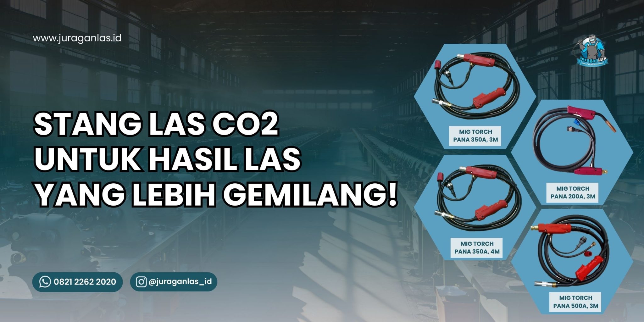 Stang Las CO2: Minim Downtime untuk Hasil Las Maksimal!