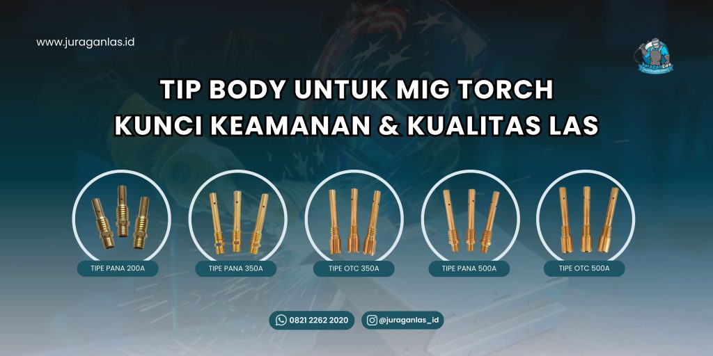 Tip Body MIG Torch: Kunci Keamanan & Kualitas Lasan Anda